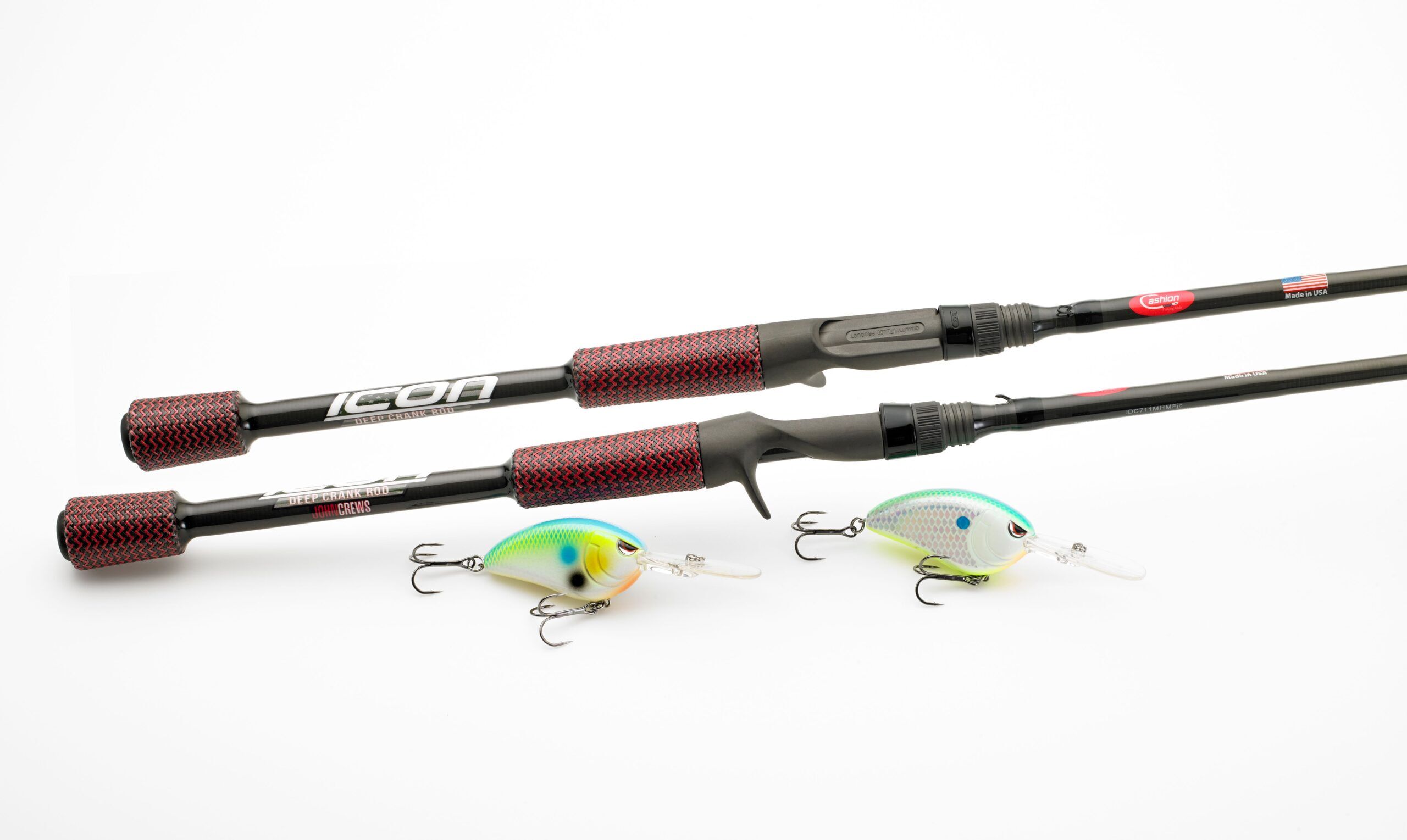 NEW! ICON John Crews Deep Crank Rod - Cashion Rods